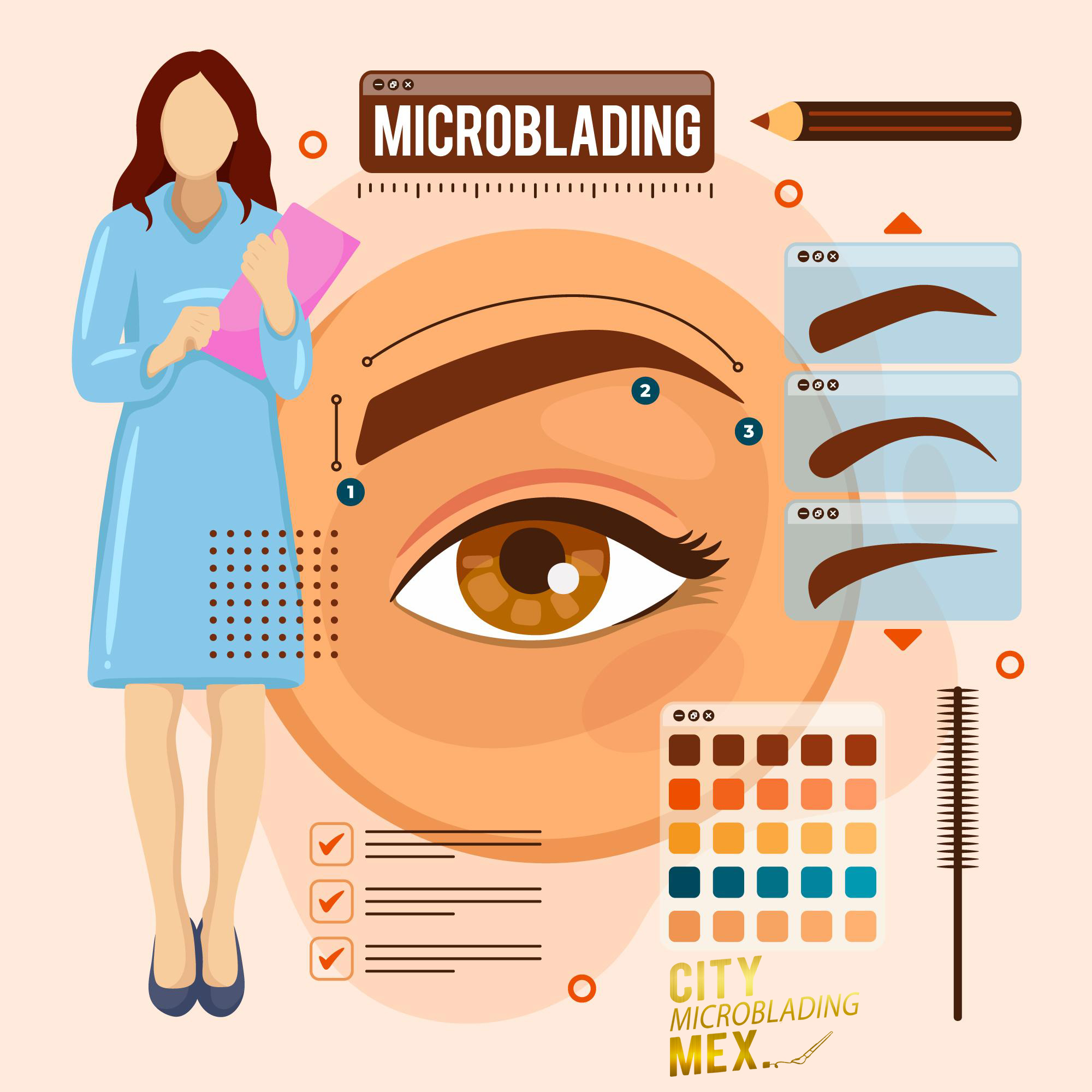 Microblading Estudio De Tatuajes City Tattoo Mex
